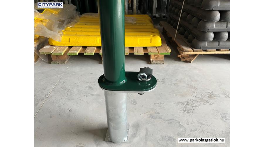 RG34 poller kivehető, lakatolható kivitelben - parkolasgatlok.hu